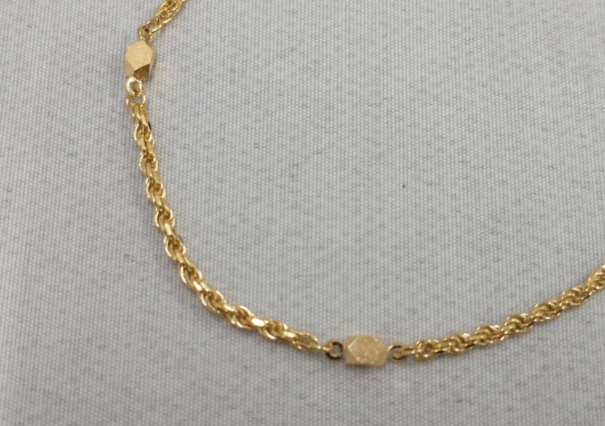 Yahoo!オークション - K18 18cm 4.3g ブレスレット ゴールド