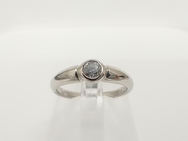 Yahoo!オークション - Pt900 ダイヤモンド 0.21ct ＃11 総4.2g リング