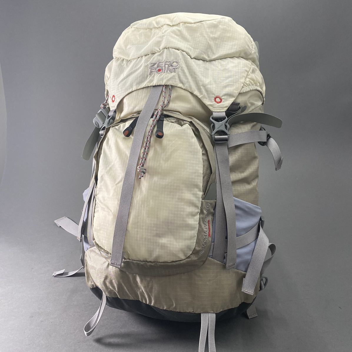 Yahoo!オークション - Fg3 mont-bell モンベル ZERO POINT CHACHA PACK...