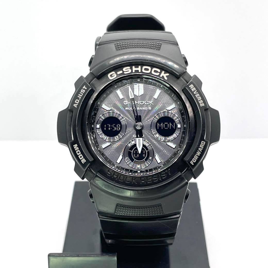 Yahoo!オークション - G-SHOCK AWG-M100BW-1AJF ブラック アナデジ LE...