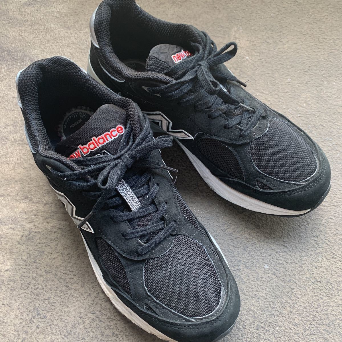 Yahoo!オークション - New Balance M990 V3 BS3（ブラック） 28.0cm M...