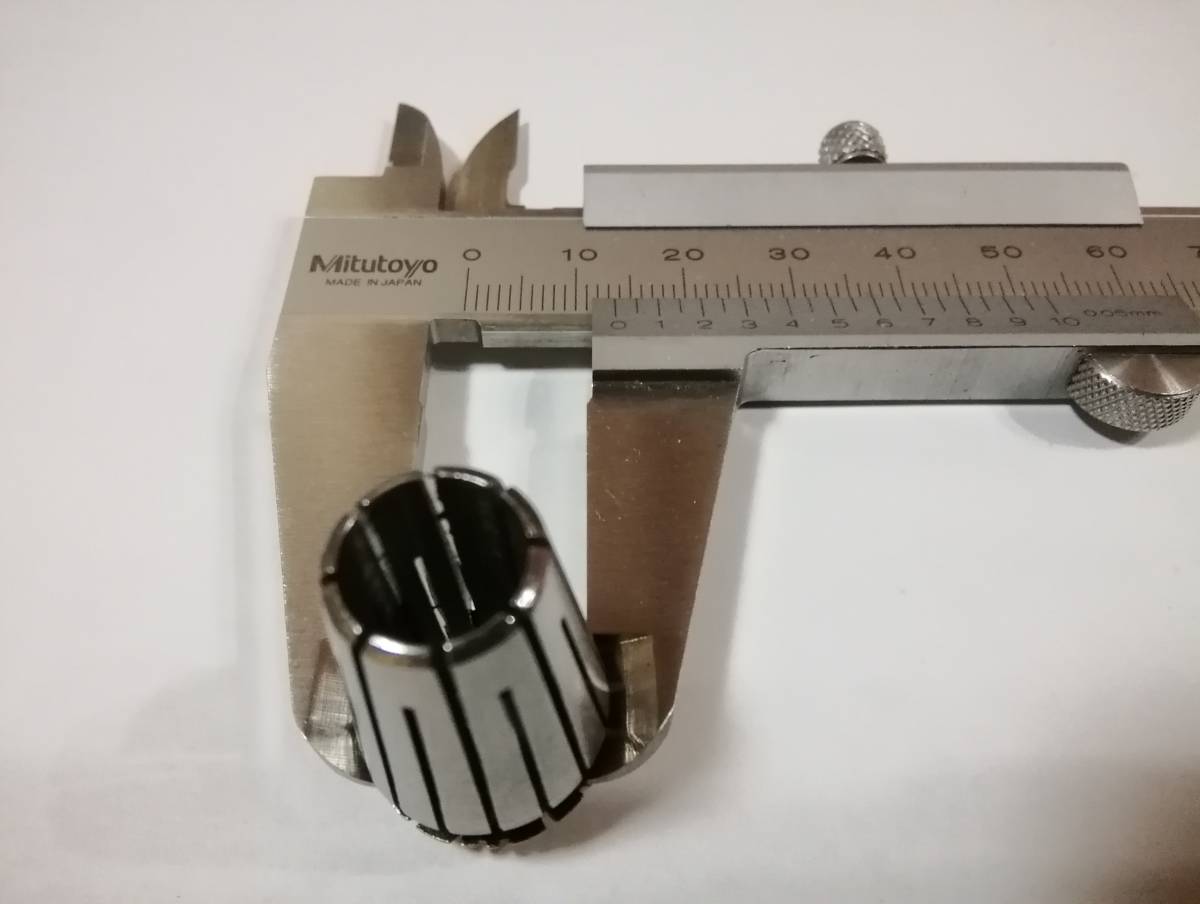 代購代標第一品牌－樂淘letao－①金属製 アーバー コネット コレット 内径約10mm 全長約28mm 外径最大部分約17mm （チャンピオン フェルール ブライトリバー ヒトトキ）