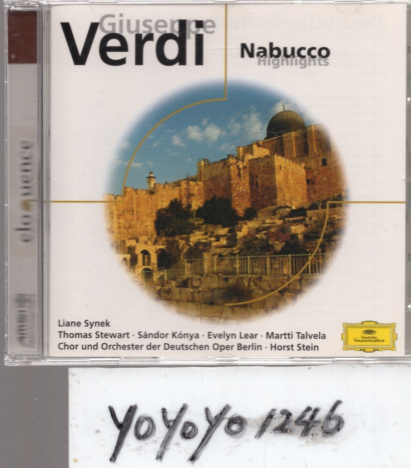 Yahoo!オークション - b026 ヴェルディ 「ナブッコ」（ハイライツ）/シ...