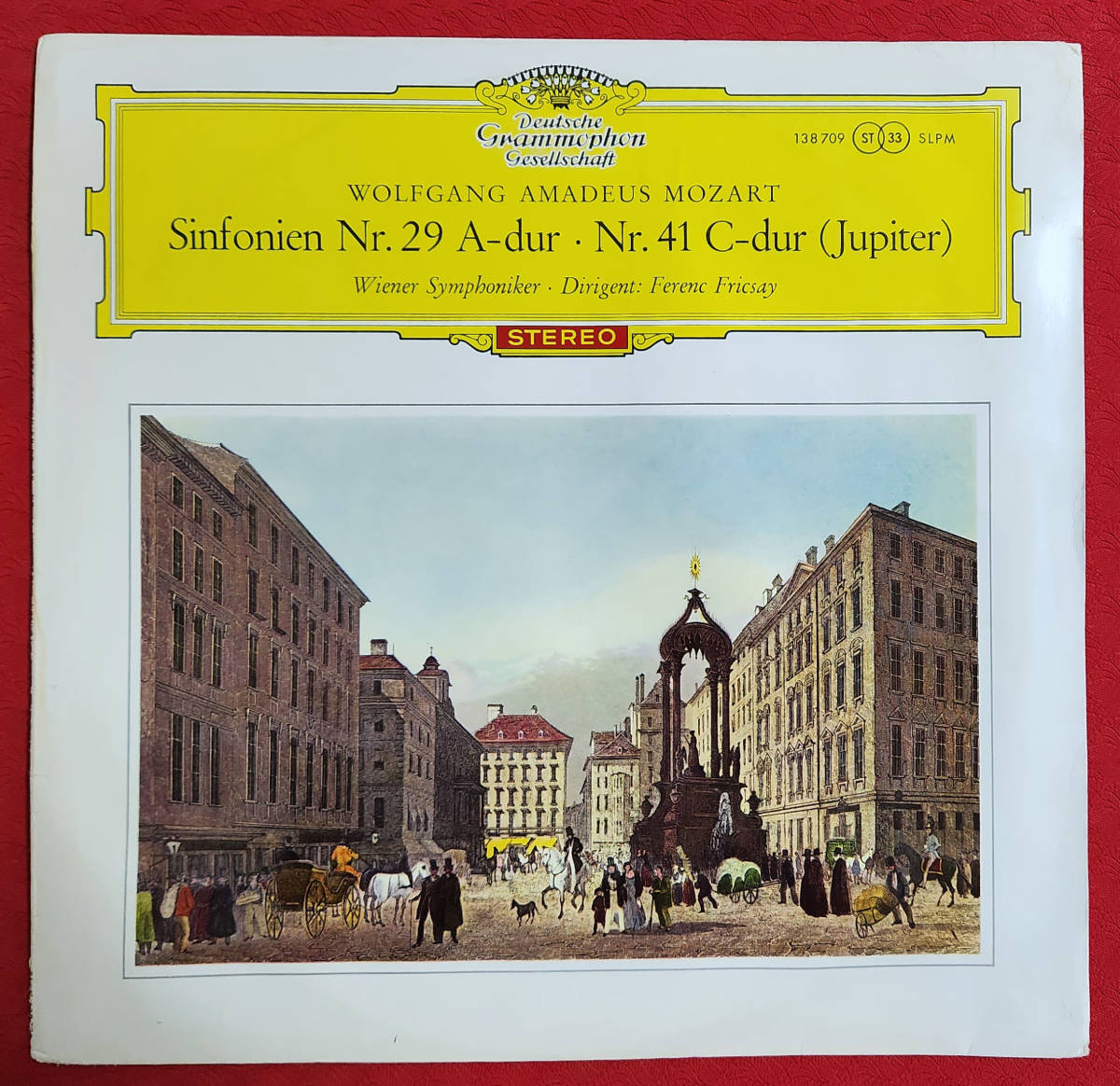 Yahoo!オークション - 独DGG SLPM 138709 モーツァルト交響曲集 フリッ...