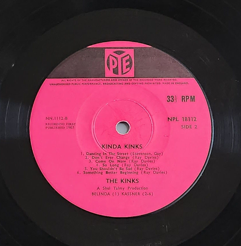 Yahoo!オークション - 極美 UK Original 初回 PYE NPL 18112 KINDA KIN...