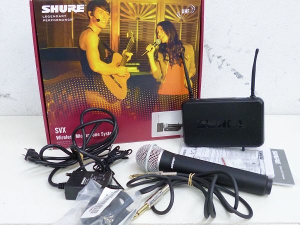 Yahoo!オークション - C069-N30-857 SHURE SVX4 PG28 ワイヤレス マイ...