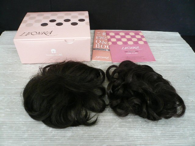 TSA-00592-03 Feather LEONKA レオンカ他 カツラ ウィッグ まとめて2点 箱付き(その他)｜売買されたオークション情報、yahooの商品情報をアーカイブ公開 ...