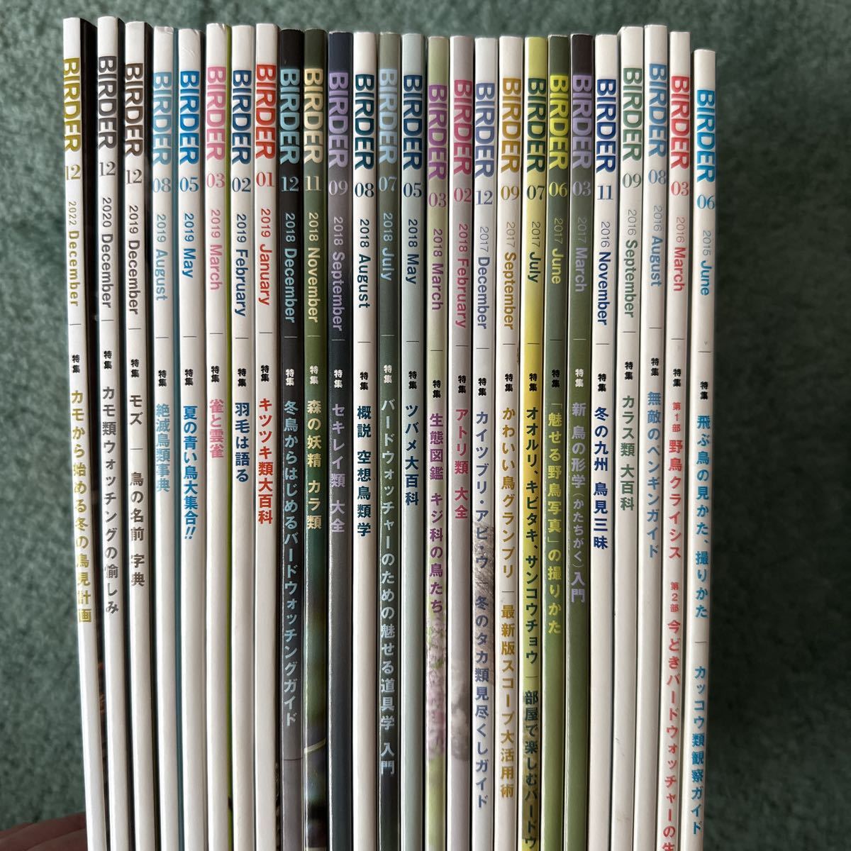 Yahoo オークション Birder 月刊誌/文一総合出版 26冊