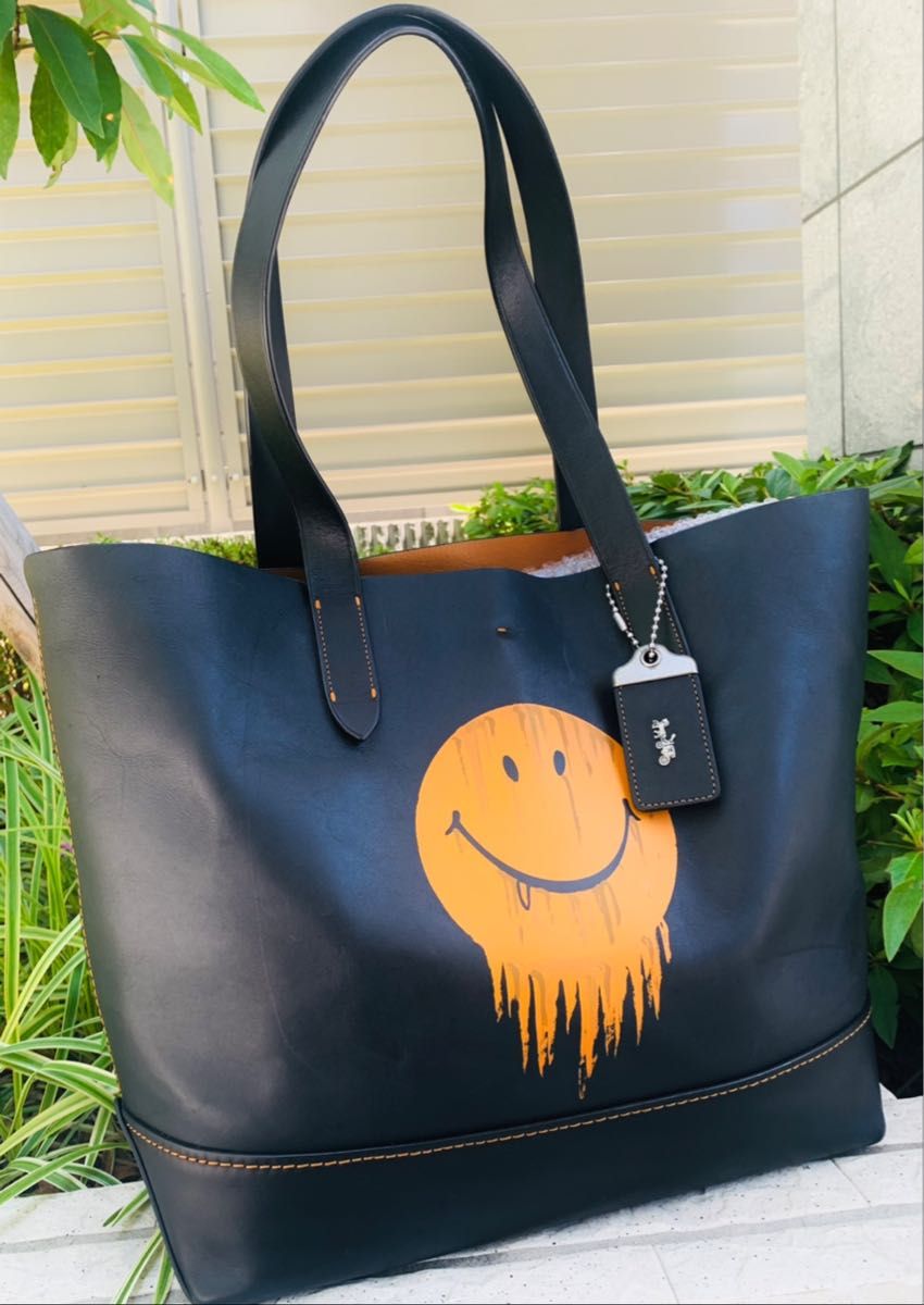 コラボ 美品 COACH×Gary Baseman ショルダーバッグ 本革レザー コラボ 美品 COACH×Gary Baseman ショルダーバッグ 本革レザー