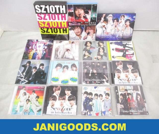 Sexy Zone Cd Dvd Blu Rayセット Welcome To Sexy Zone Tour Spring Tour Sexy