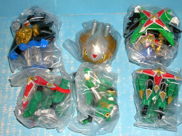 4577 HG 忍風戦隊ハリケンジャー パート3 全6種 シュリケンジャー 天雷旋風神 轟雷旋風神 天空神 カブトガニスピアー カラクリボール(忍風戦隊ハリケンジャー)｜売買されたオークション ...