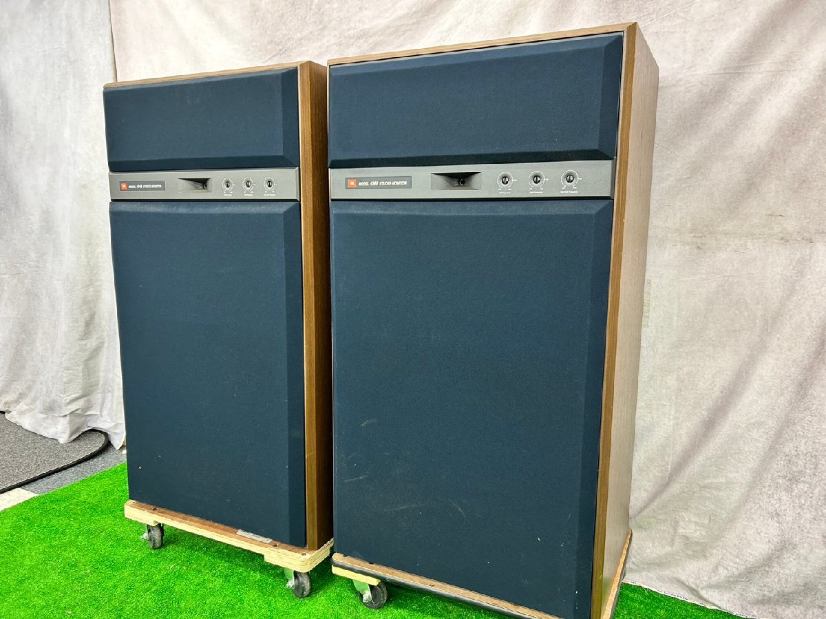 Yahoo!オークション - t78 中古 JBL 4348 ペアスピーカー【ヤマトボッ...