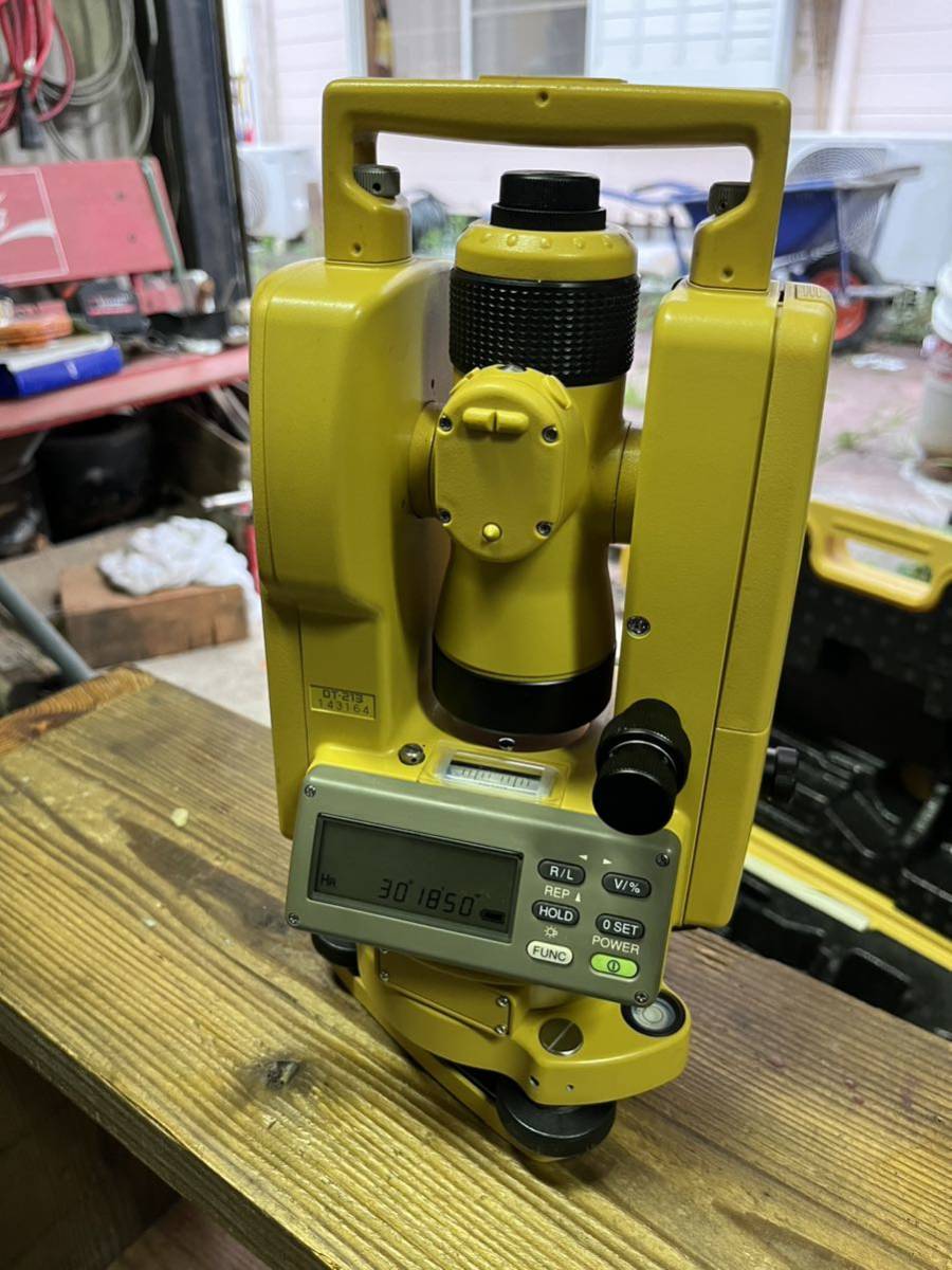 Yahoo!オークション - TOPCON トプコン DEGITAL THEODOLITE セオドライ...