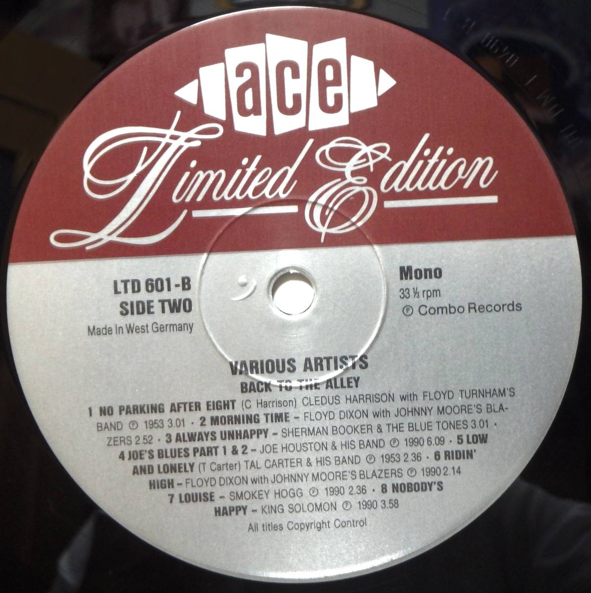 Yahoo!オークション - 【BB454】V.A.(Blues)「Back To The Alley」 91 ...