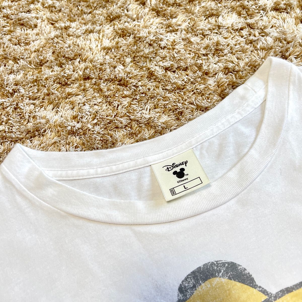 ミッキーマウス Tシャツ Lサイズ 半袖 山登り アウトドア GU ミッキーマウス Tシャツ Lサイズ 半袖 山登り アウトドア GU