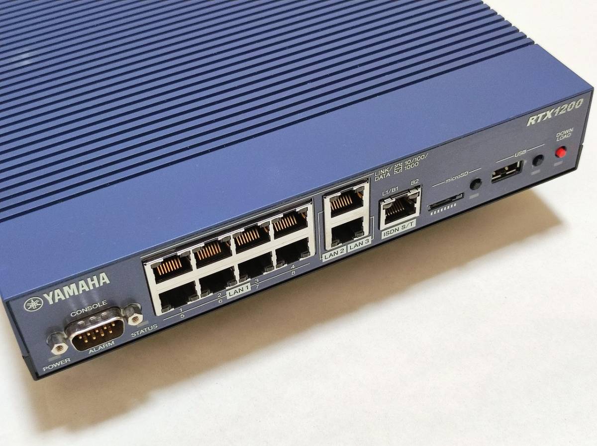 YAMAHA RTX1200(ルーター)｜売買されたオークション情報、yahooの商品情報をアーカイブ公開 - オークファン（aucfan.com）