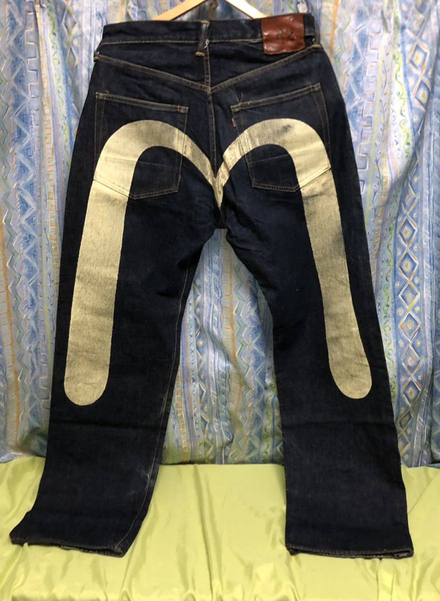 代購代標第一品牌－樂淘letao－美品#EVISU #エビスジーンズ #ビッグカモメ#NO.2 LOT.2001#アカミミ#大黒 34/35