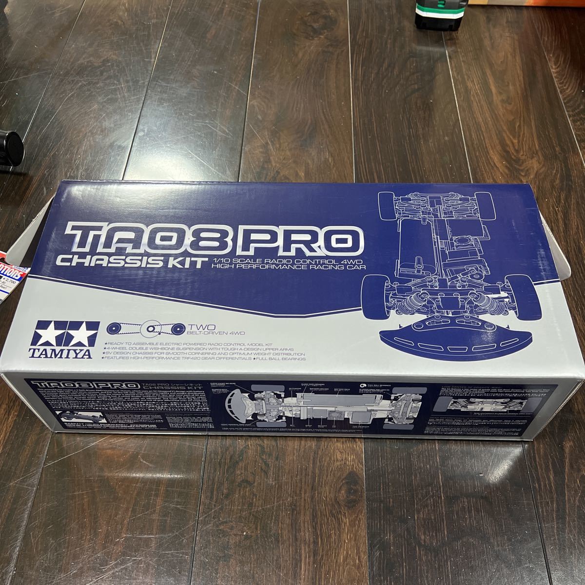 代購代標第一品牌－樂淘letao－未組み立て タミヤ TA-08 PRO オプション チタンビス ブルービス 付き フルオプション