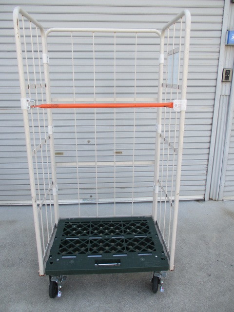 Yahoo!オークション - D960/YAMATO ヤマト P-60 カゴ台車 カゴ車 ロー...