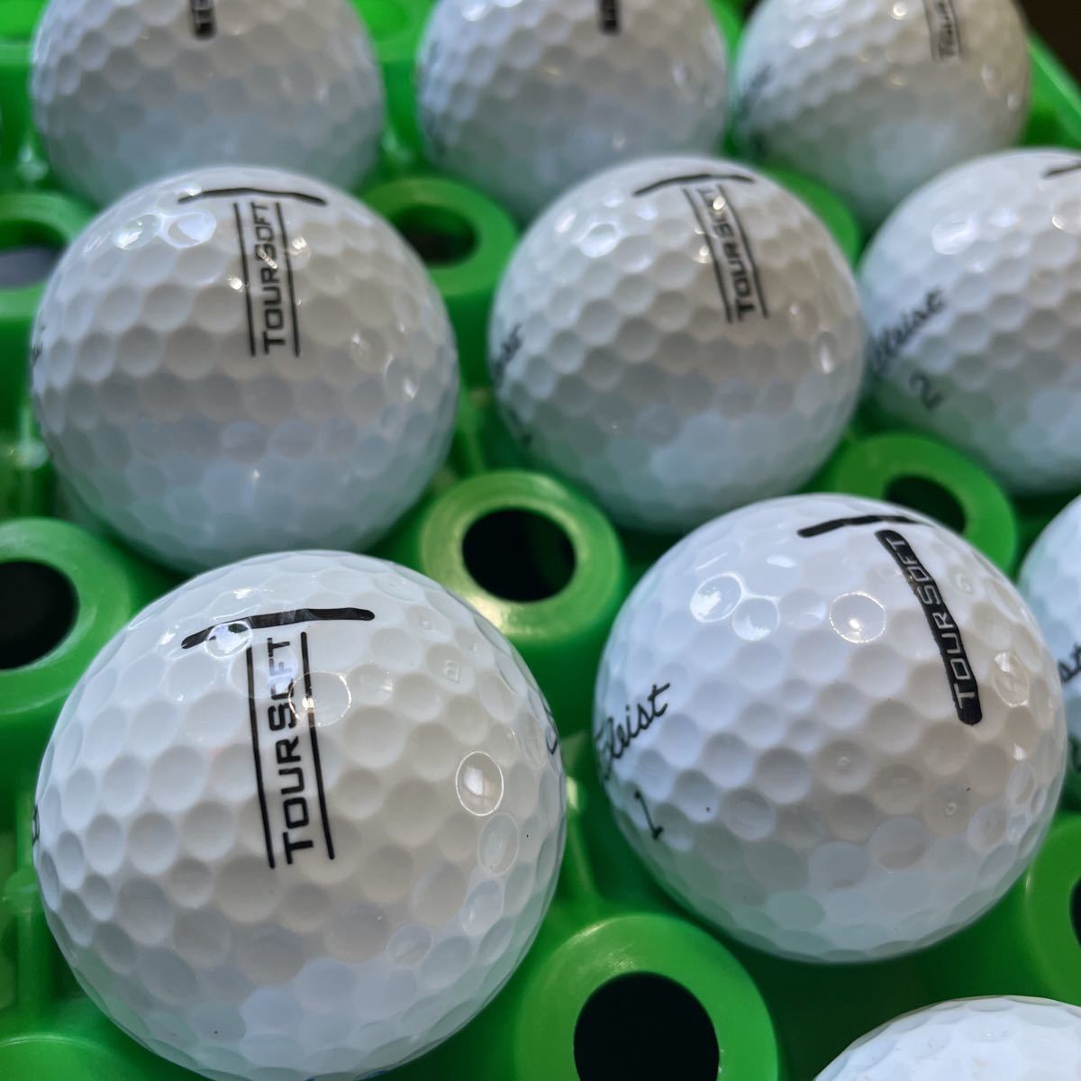 Yahoo!オークション - Y189 タイトリスト TOUR SOFT AB 24球