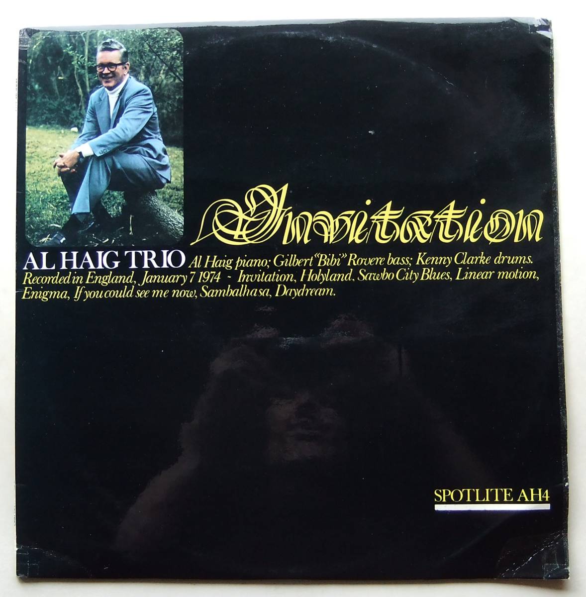 Yahoo!オークション - AL HAIG Trio / Invitation Spotlite AH4 (Engl...