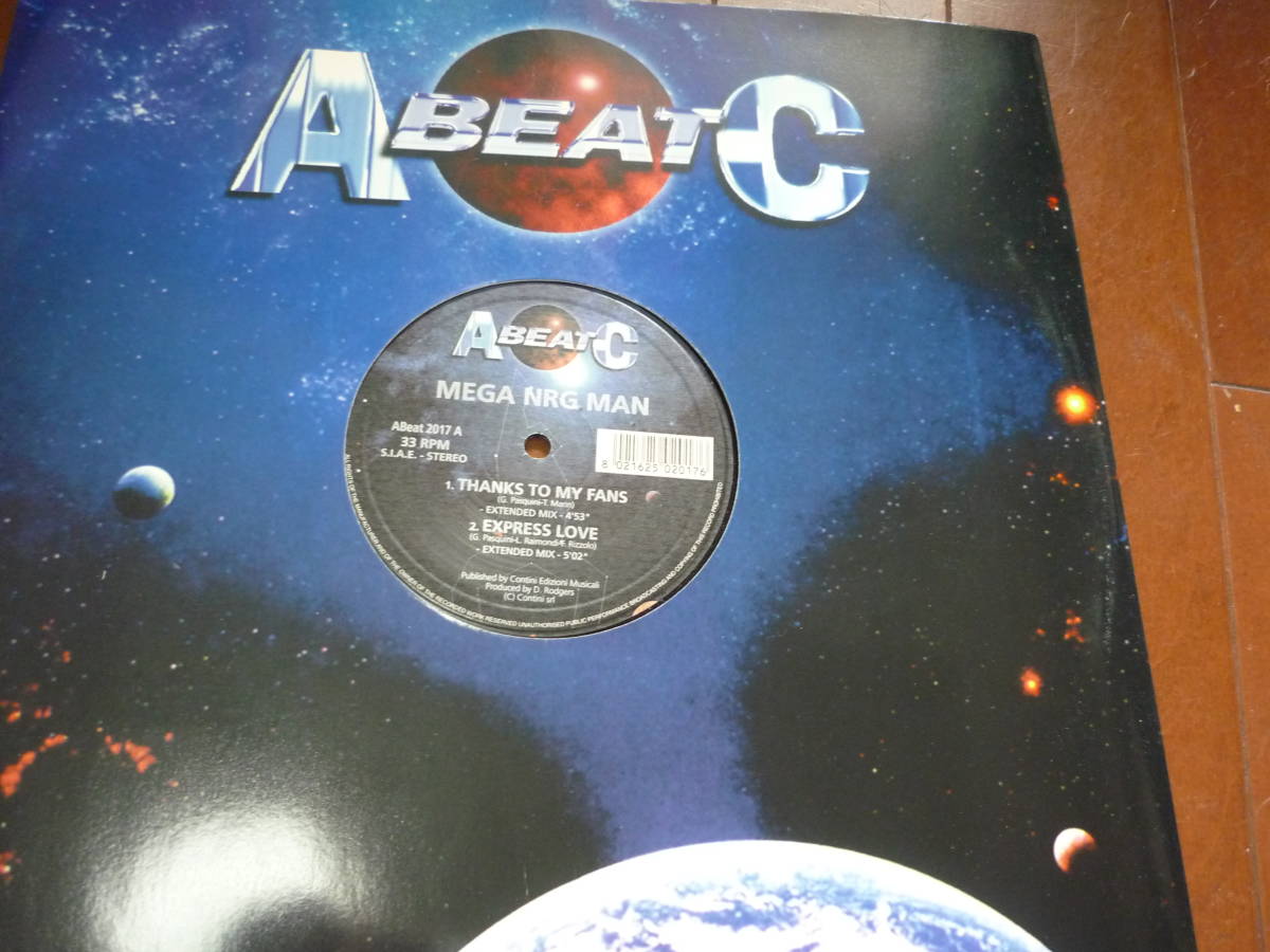 Yahoo!オークション - 12インチ MEGA NRG MAN / THANKS TO MY FANS