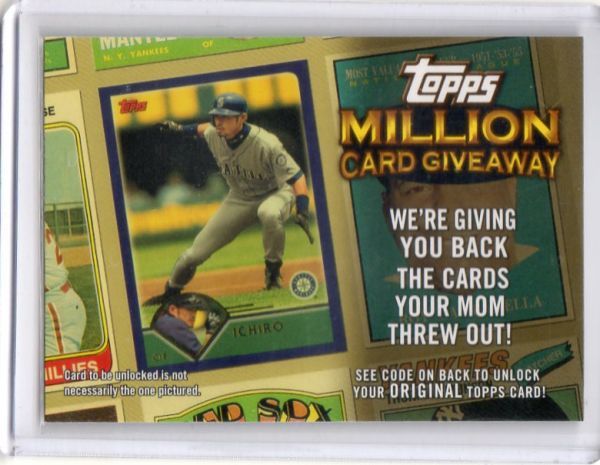 Yahoo!オークション - イチロー カード Vol.2578 2010TOPPS MILLION C...