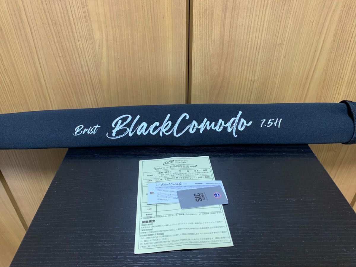 未使用 フィッシュマン×フィーモ ブリストブラックコモド7 5H 未使用 フィッシュマン×フィーモ ブリストブラックコモド7 5H