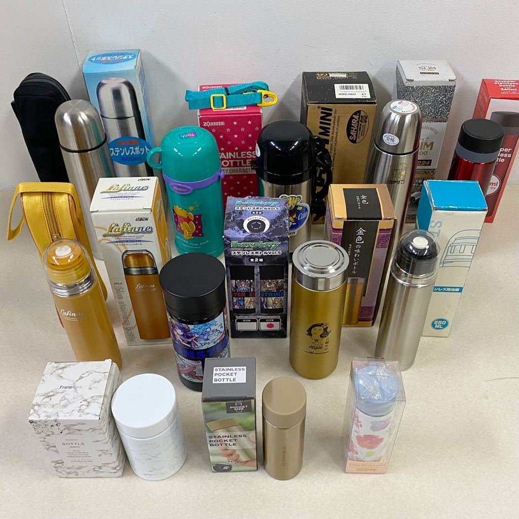 Yahoo!オークション - 【12点】ステンレスボトル 120〜600ml 水筒 マグ...