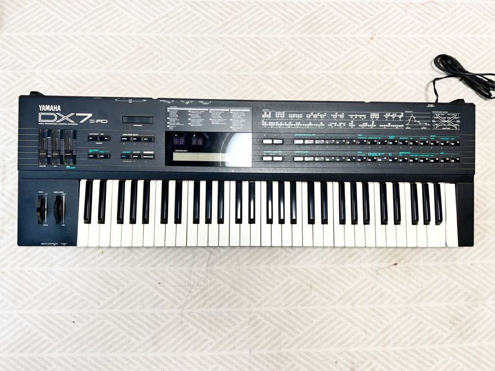 代購代標第一品牌－樂淘letao－YAMAHA DX7 Ⅱ-FD キーボード ジャンク品