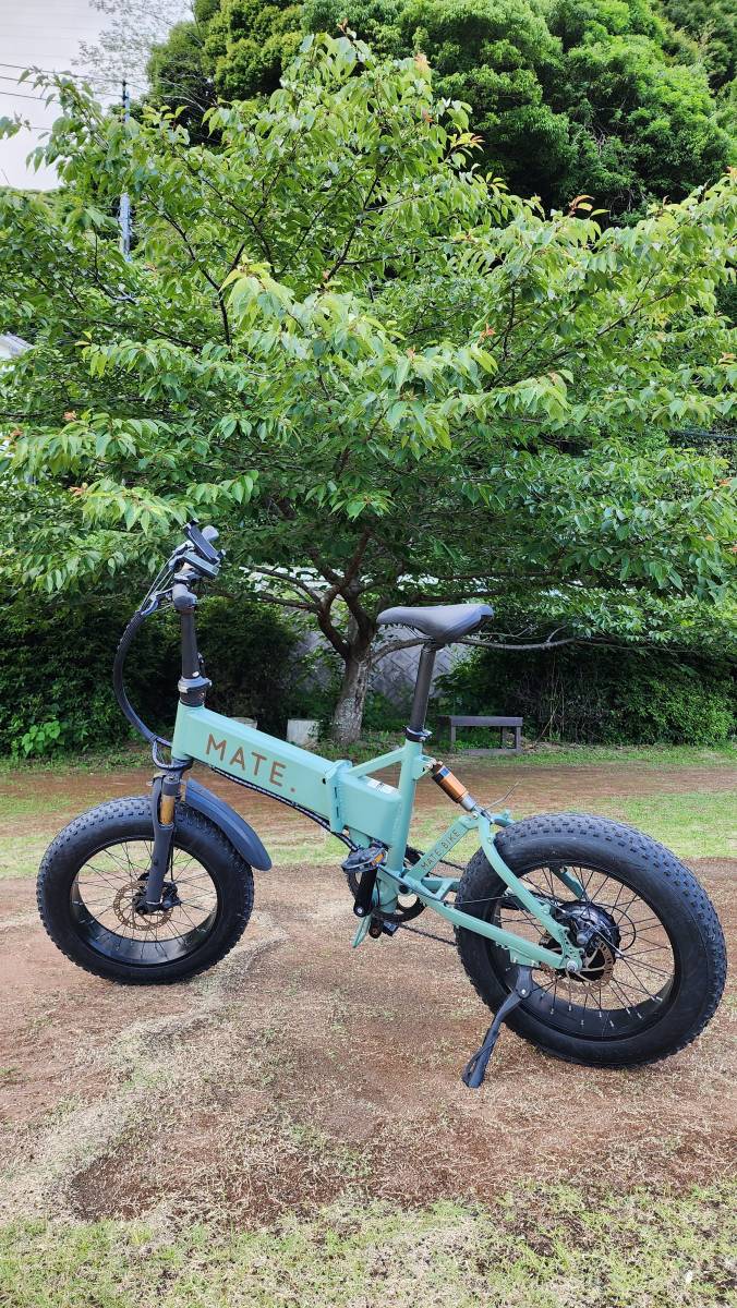Yahoo!オークション - Mate X 750 中古折り畳み電動自転車
