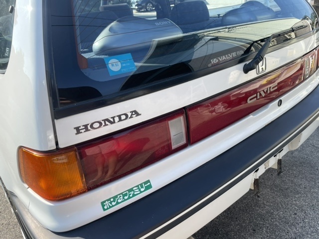 Yahoo!オークション - お宝売り切り89年式グランドシビック25X 実質ワ...