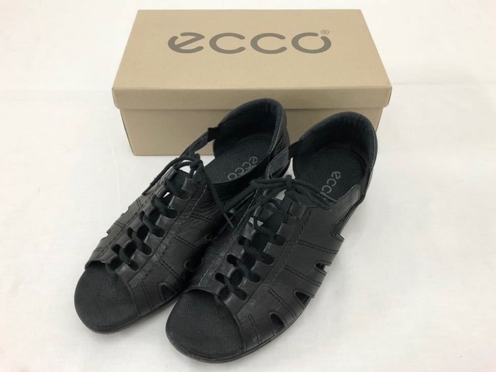 Yahoo!オークション - ECCO エコー サンダル 24cm レディース 箱付き
