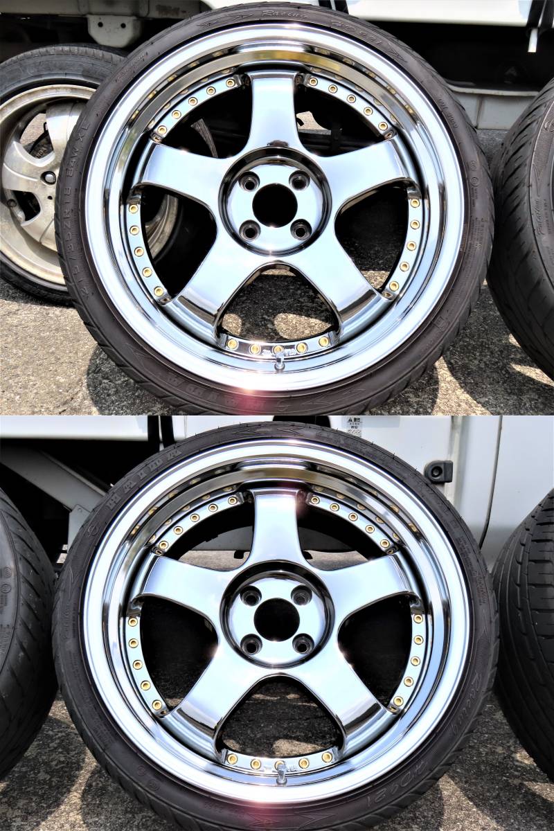 代購代標第一品牌－樂淘letao－SSR Professor SP1 スピードスター プロフェッサー 特注品 18インチ ホイール / 18×8J +24 18×9J +24 / PCD ...