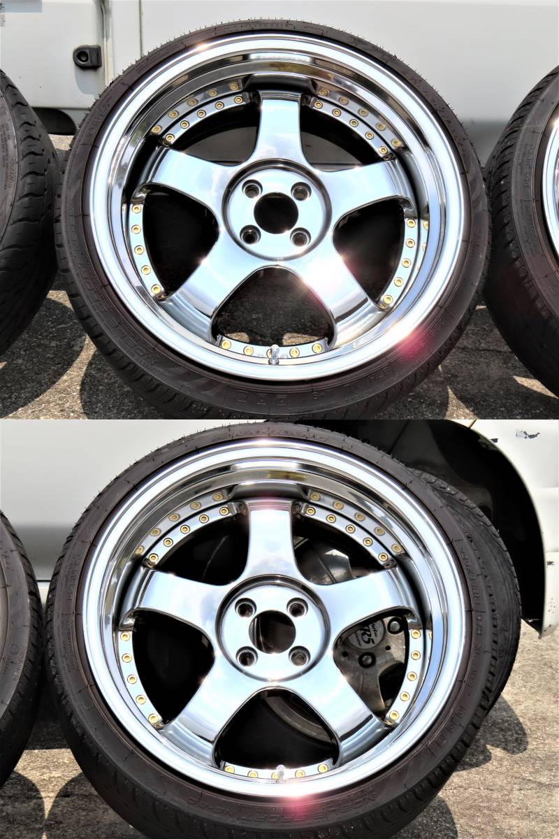 代購代標第一品牌－樂淘letao－SSR Professor SP1 スピードスター プロフェッサー 特注品 18インチ ホイール / 18×8J +24 18×9J +24 / PCD ...