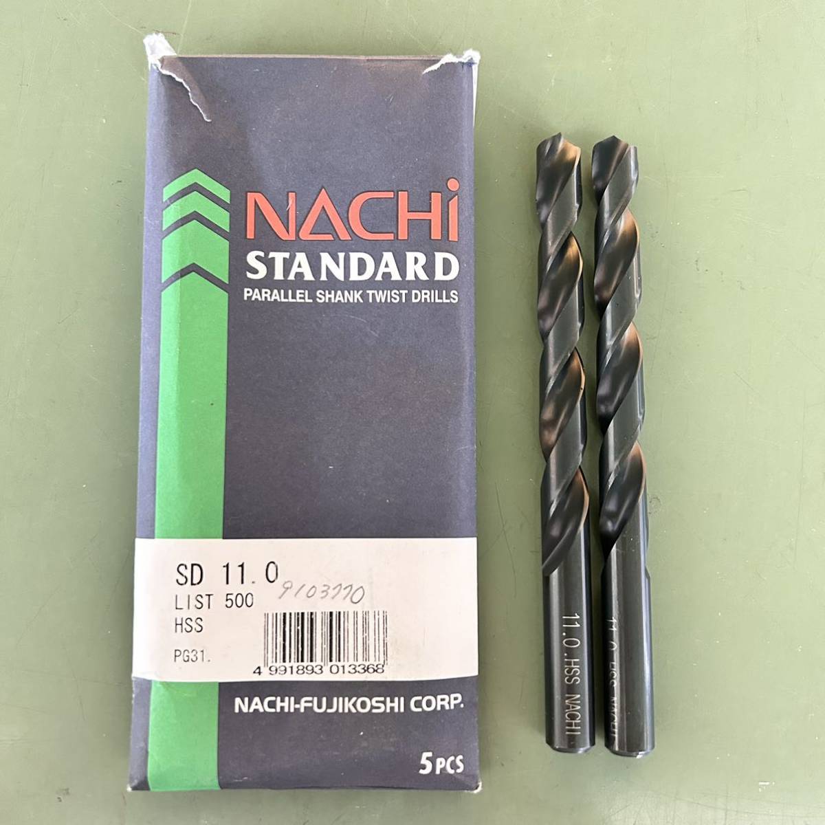 Yahoo!オークション - 100円〜 未使用 NACHI ナチ ドリル SD11.0 2本纏...