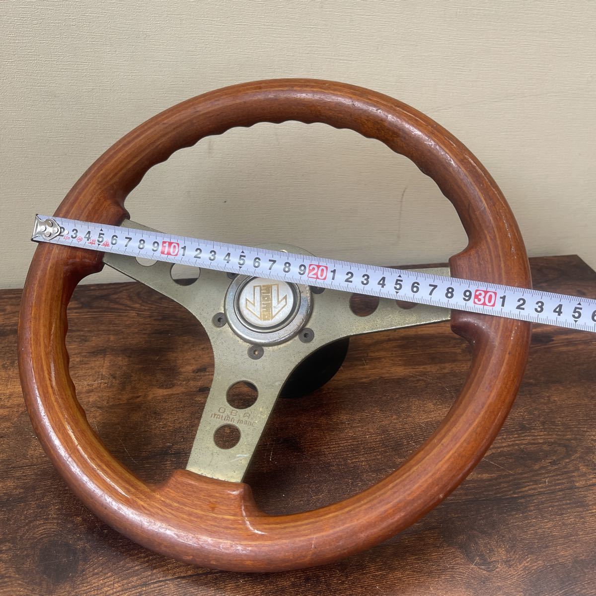 代購代標第一品牌－樂淘letao－MOMO モモ ウッドステアリング イタリア製