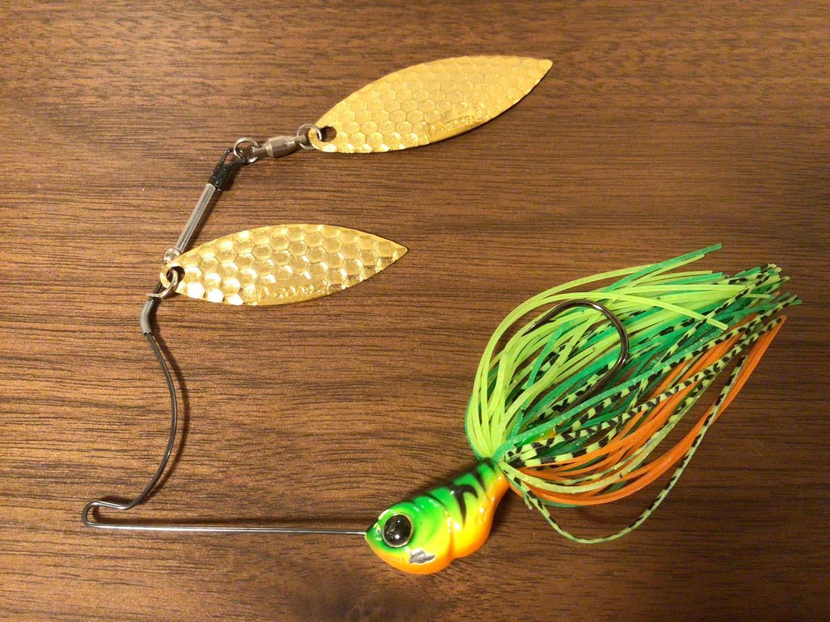 良品 EVERGREEN エバーグリーン MODO 廃番 D-ZONE XX 1/2oz DW Dゾーン エクストリーム 1/2オンス ホットタイガー スピナーベイト(スピナーベイト、バズ ...