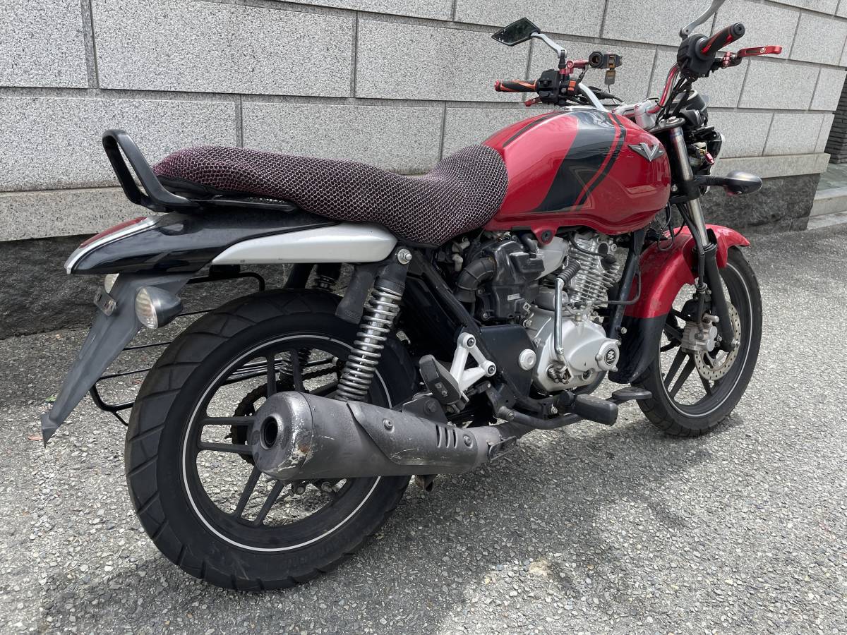 Yahoo!オークション - BAJAJ バジャジ V15 150cc 書類 鍵付き レ...