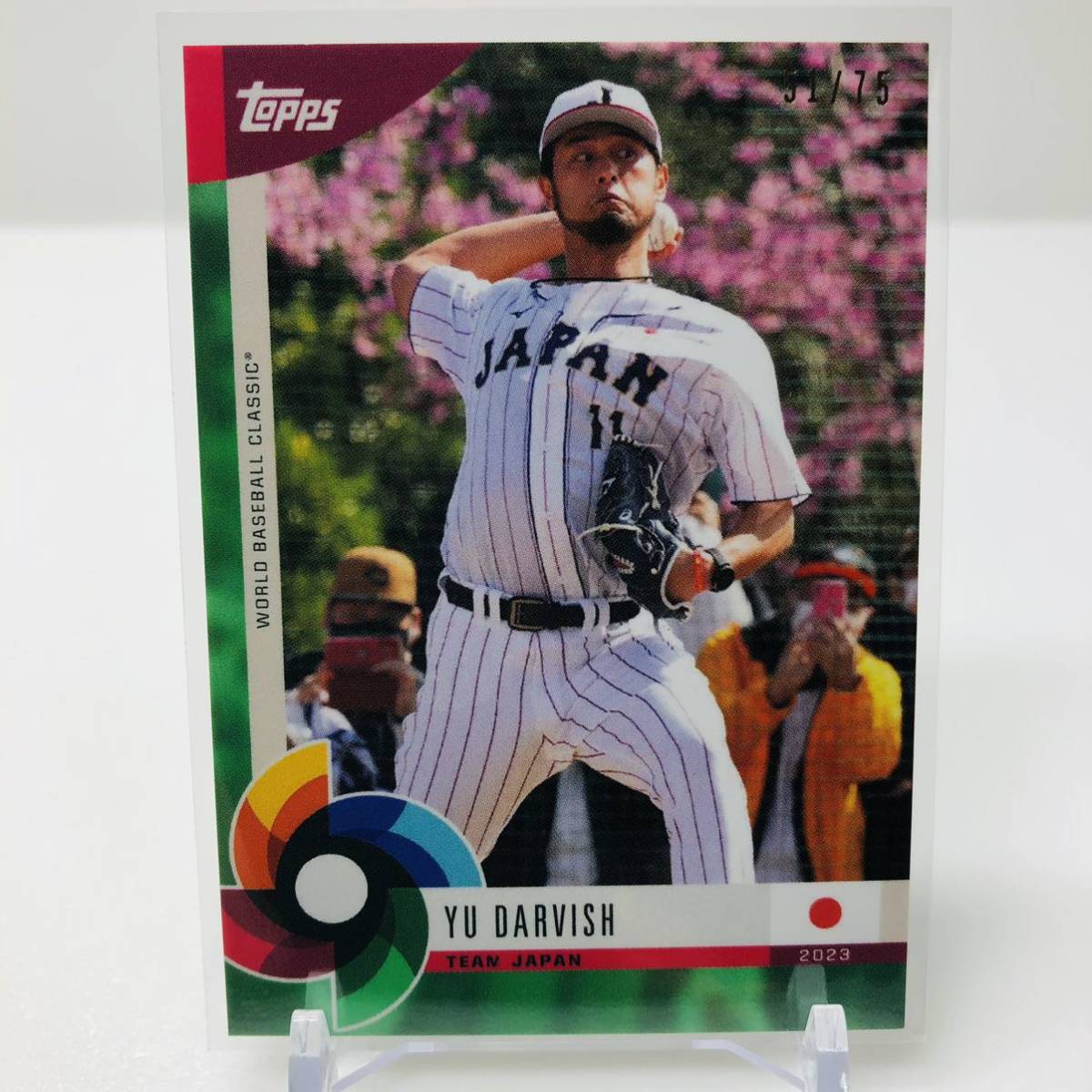 Yahoo!オークション - topps 2023 WBC CARD 75枚限定 ダルビッシュ有 Y...