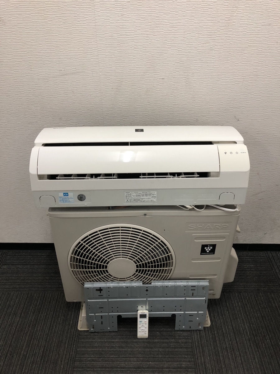 代購代標第一品牌－樂淘letao－★主に6畳用★SHARP/シャープ ルームエアコン AC-287TN＋室外機 AU-287TNY★高濃度プラズマクラスター7000搭載/福岡市東区/直接来店歓迎★