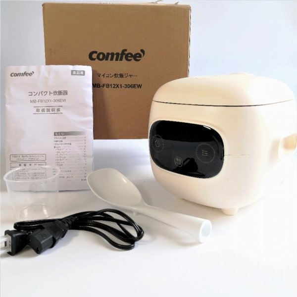 Yahoo!オークション - comfee' マイコン式 コンパクト炊飯器 MB-FB12X1...