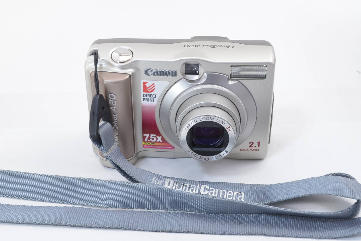 ecoま キヤノン CANON Power Shot A20 単三電池対応 コンデジ CFカード付き(キヤノン)｜売買されたオークション情報、yahooの商品情報をアーカイブ公開 ...