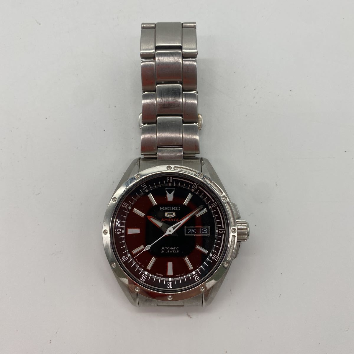 Yahoo!オークション - 2306-H SEIKO セイコー 5SPORTZ 5スポーツ 4R36...