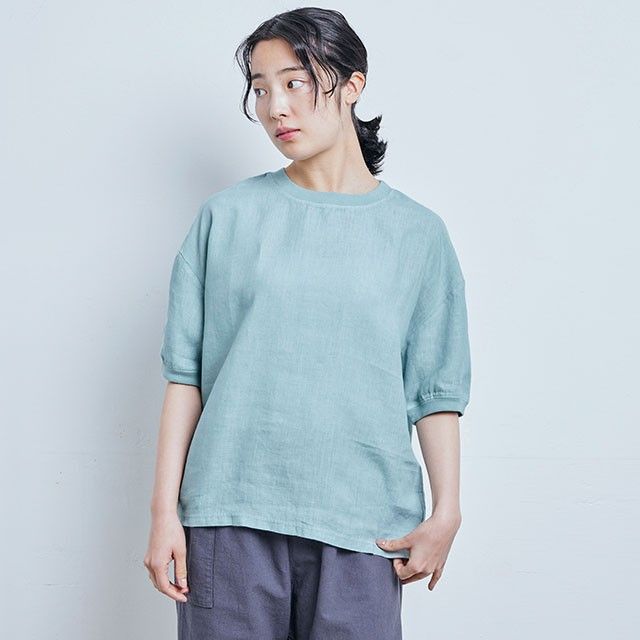 中川政七商店 麻布Tシャツ 青磁 現行品|Yahoo!フリマ(旧 中川政七商店 麻布Tシャツ 青磁 現行品|Yahoo!フリマ(旧