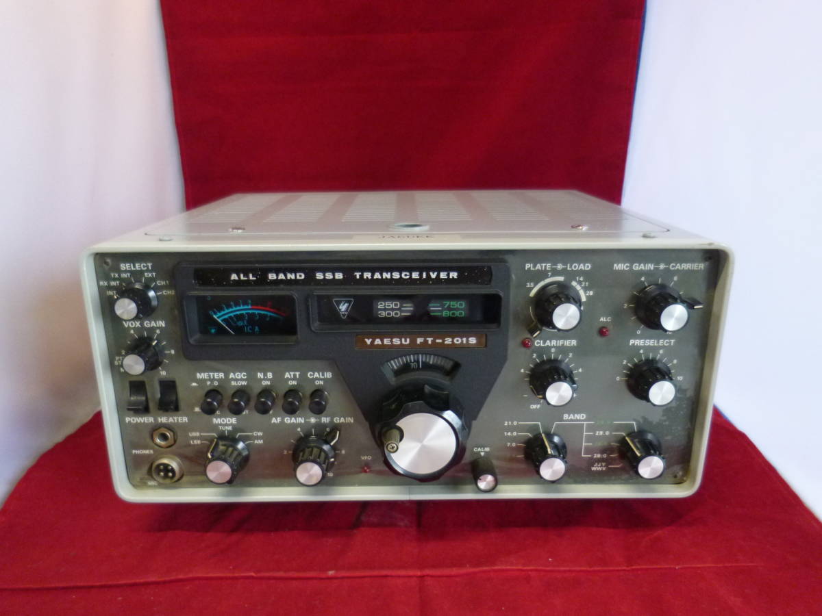 Yahoo!オークション - アマチュア無線機 YAESU FT-201S HF帯 SSB オー...