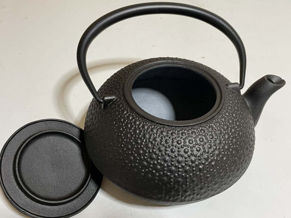 Yahoo!オークション - 【南部鉄器】鉄瓶 新亀甲アラレ1.25L【OIGEN/及...