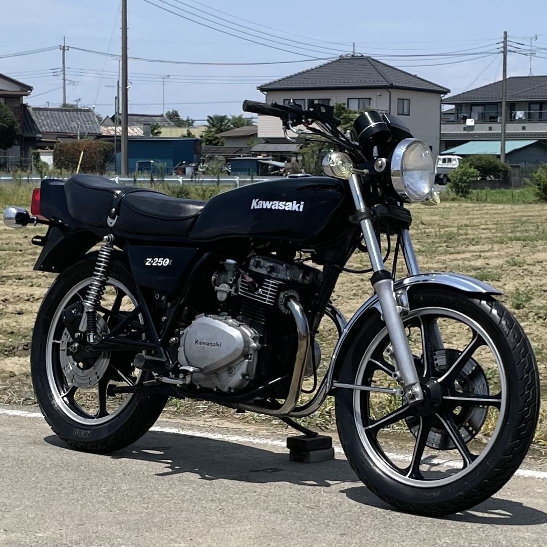 Z250FT 実動 書類付き KZ250A 絶版 旧車 カワサキ 検 Z FT LTD GPZ CB RS GX XS FTR GB CBX SRV FW SW TR GS GSX ホーク ...