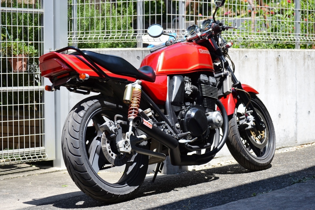 横浜～ 動画あり 平成6年 カワサキ ZRX400 E1 94モデル カスタム 検 zrx zrx-2 z ゼファー xjr gpz gsx(中古)のヤフオク落札情報