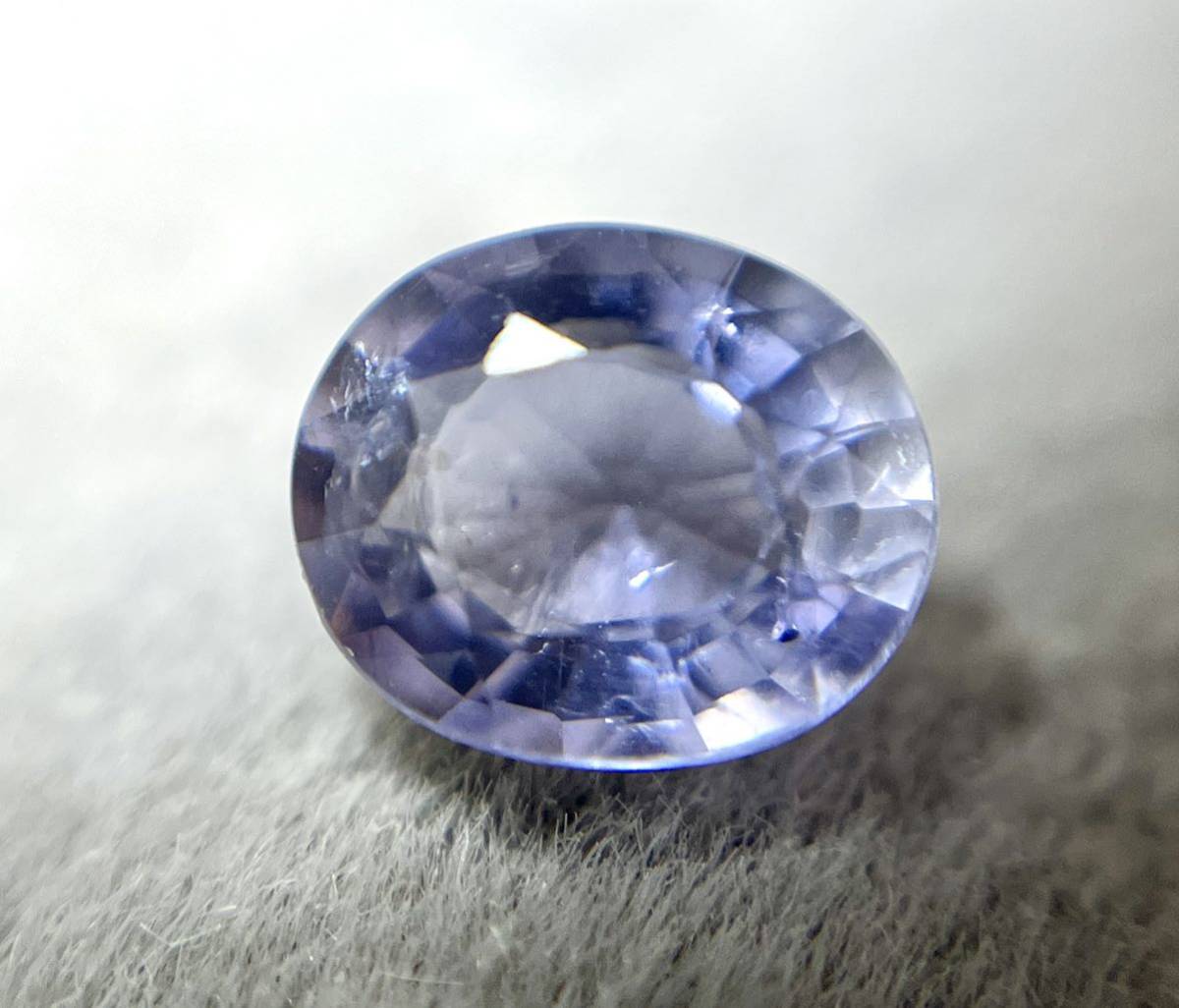 Yahoo!オークション - アイオライト オーバルカットルース 0.58ct ブル...